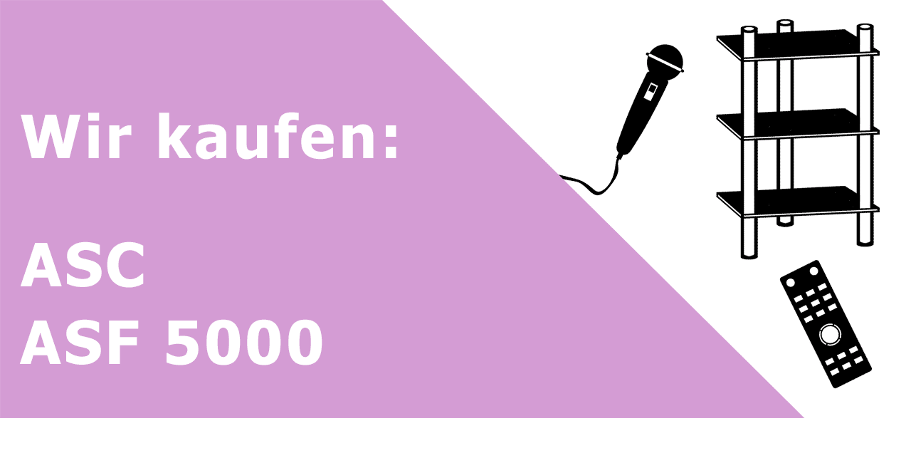 Ankauf: Jetzt ASC ASF 5000 Fernbedienung verkaufen | Wir kaufen Deine ...