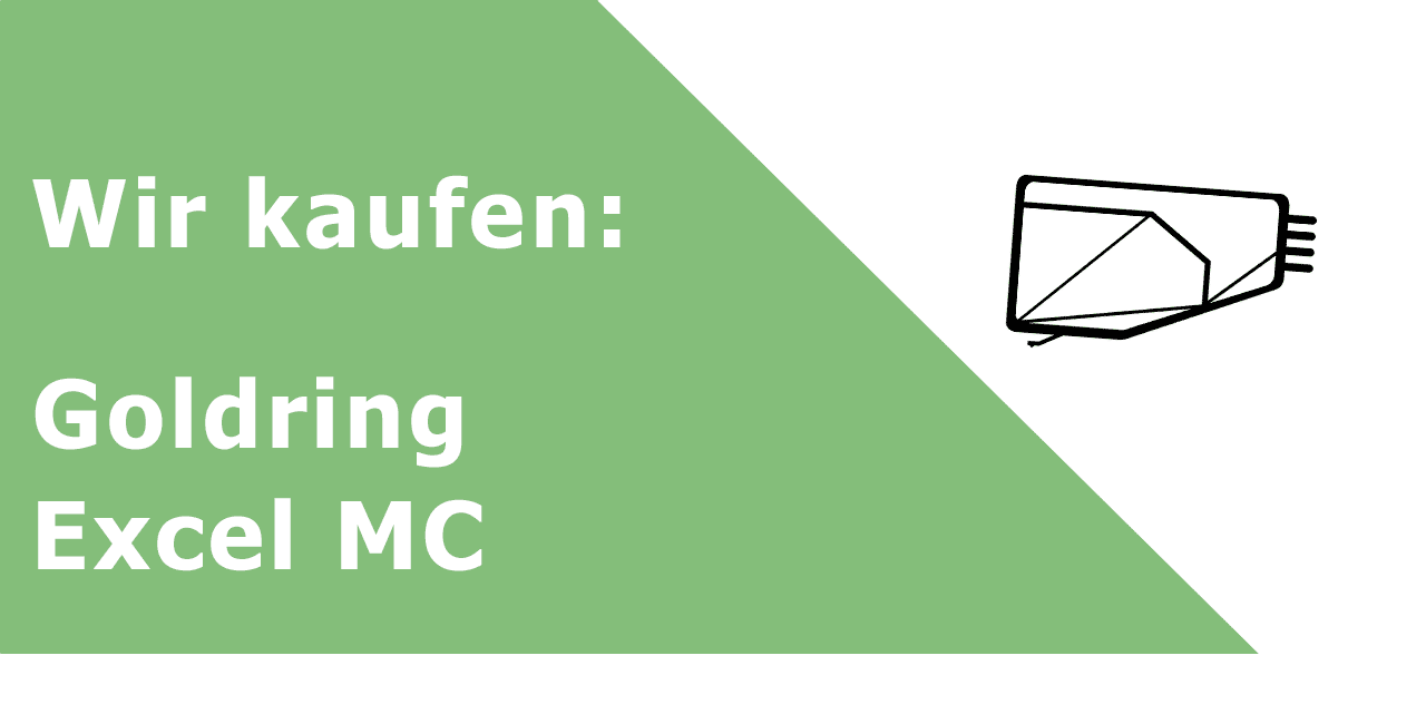 Ankauf: Jetzt Goldring Excel MC Tonabnehmer verkaufen | Wir kaufen ...