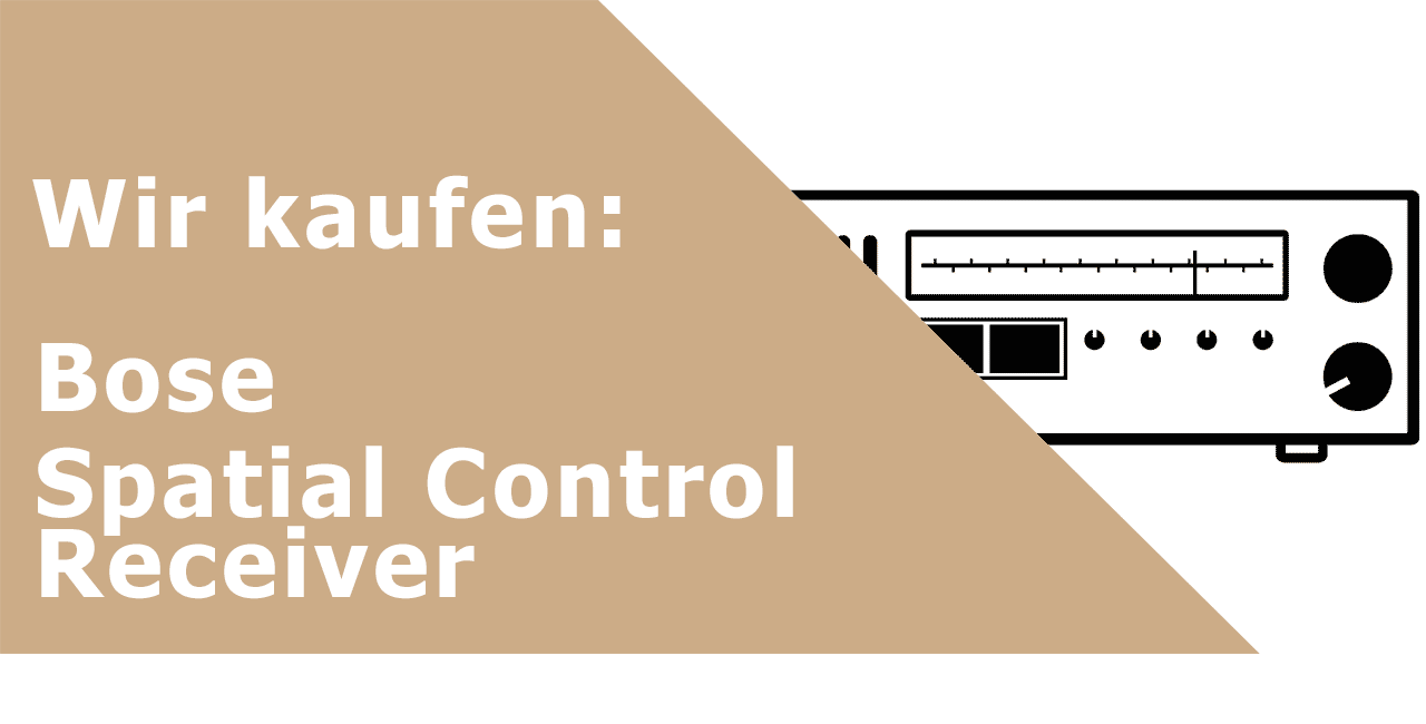Ankauf: Jetzt Bose Spatial Control Receiver Receiver verkaufen | Wir ...