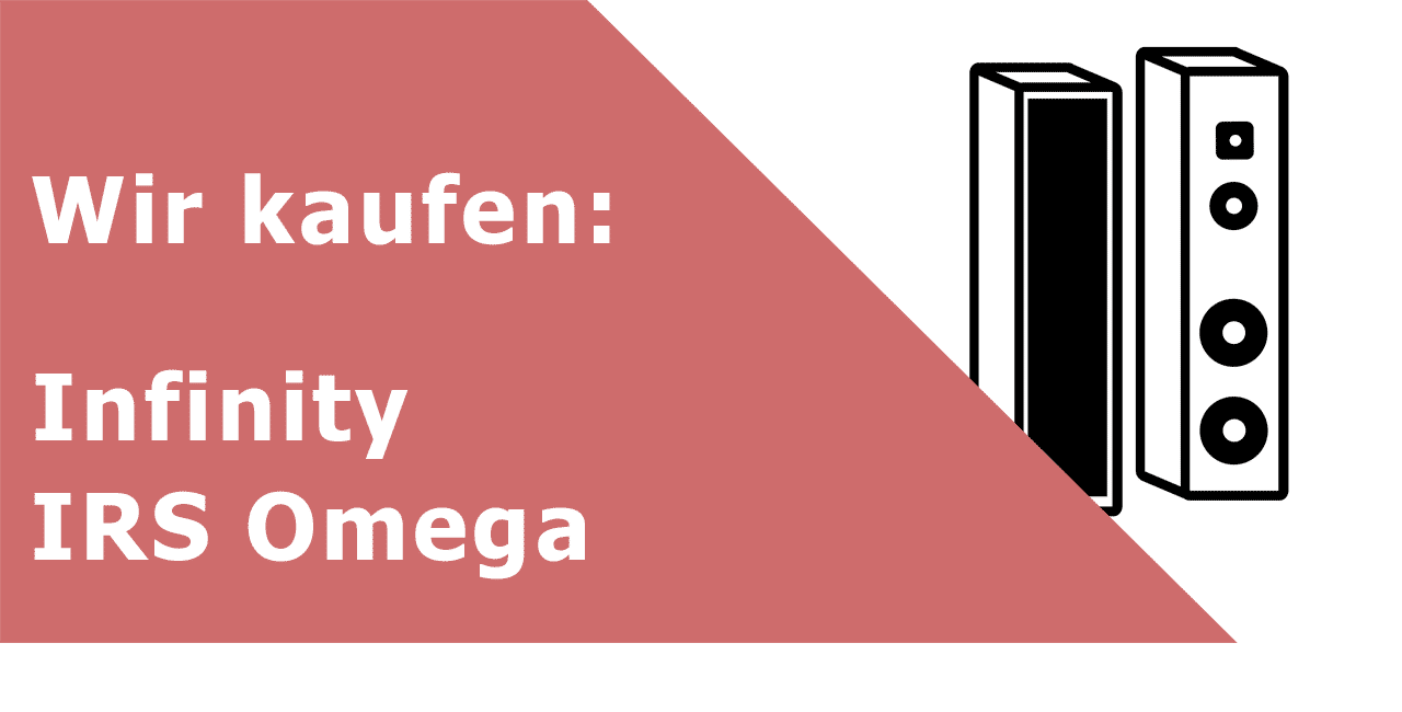 Ankauf: Jetzt Infinity IRS Omega Lautsprecher verkaufen | Wir kaufen ...