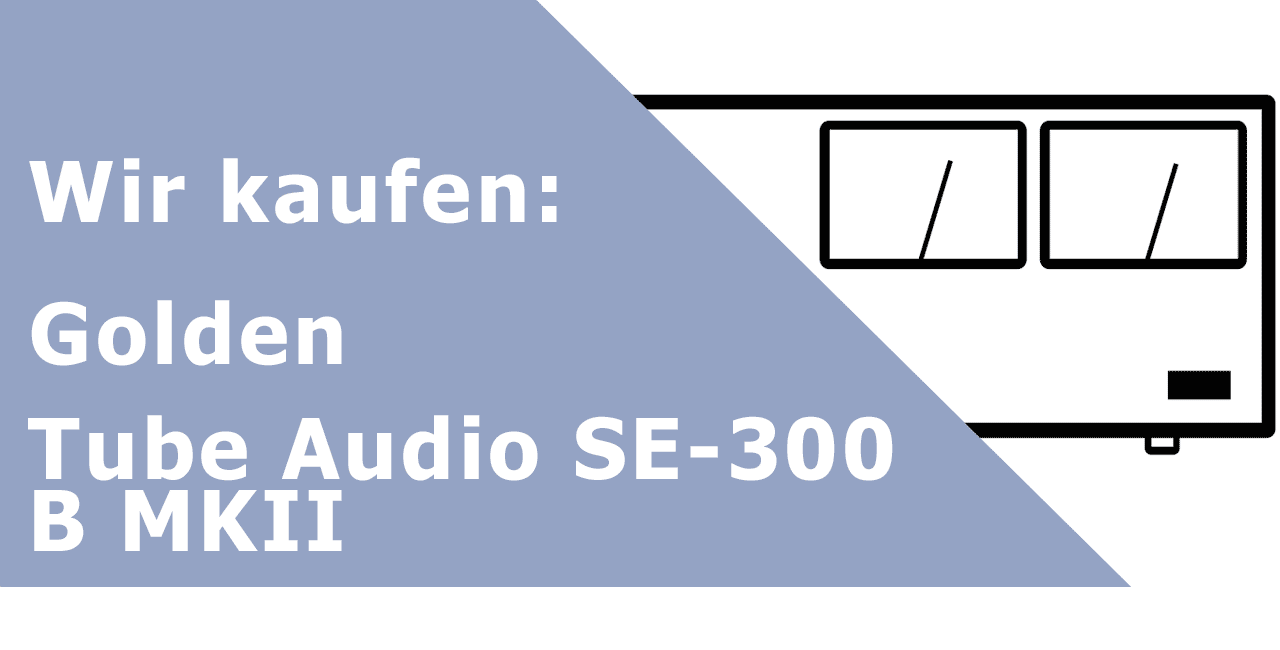 Ankauf: Jetzt Golden Tube Audio SE-300 B MKII Endverstärker verkaufen ...